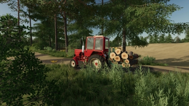 FS22 - Suspended Sled For Wood V1.0 | Farming Simulator 22 | Mods.club