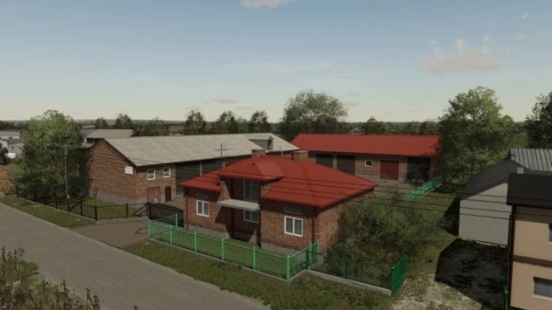 FS22 - Brick Buildings V1.0 | Farming Simulator 22 | Mods.club