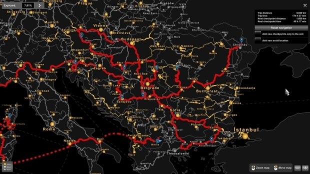 Ets2 Promods ETS 2 1.51 And Promods 2.71... European Logistics Map