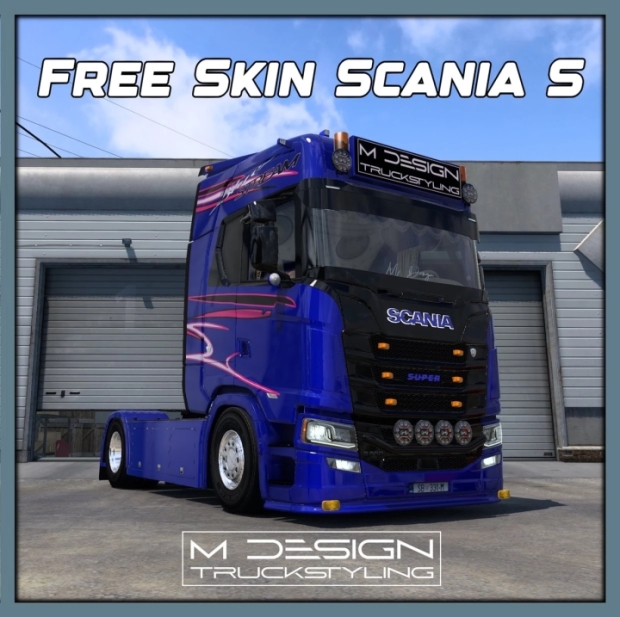 Ets2 M Design Skin V1 0 Euro Truck Simulator 2 Mods Club