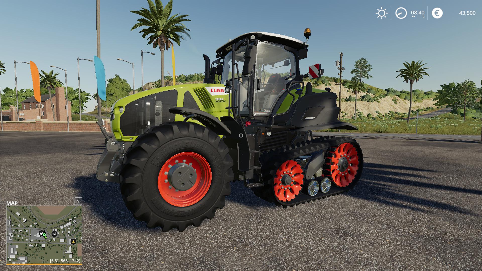 FS19 - Claas Axion 900 TT Tractor V1.0 | Farming Simulator 19 | Mods.club