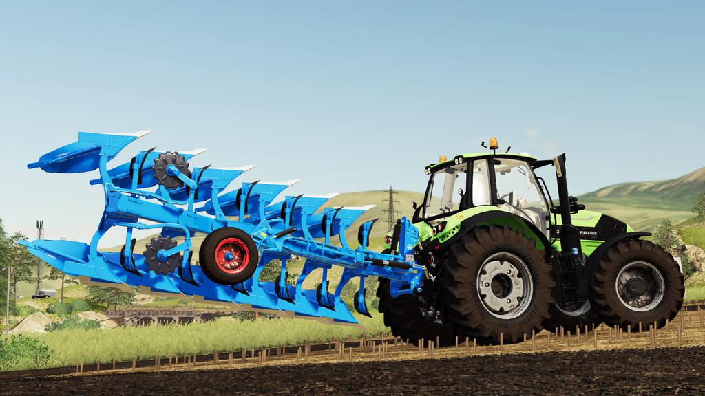 FS19 - Lemken VariOpal 8 Plough V1.0 | Farming Simulator 19 | Mods.club