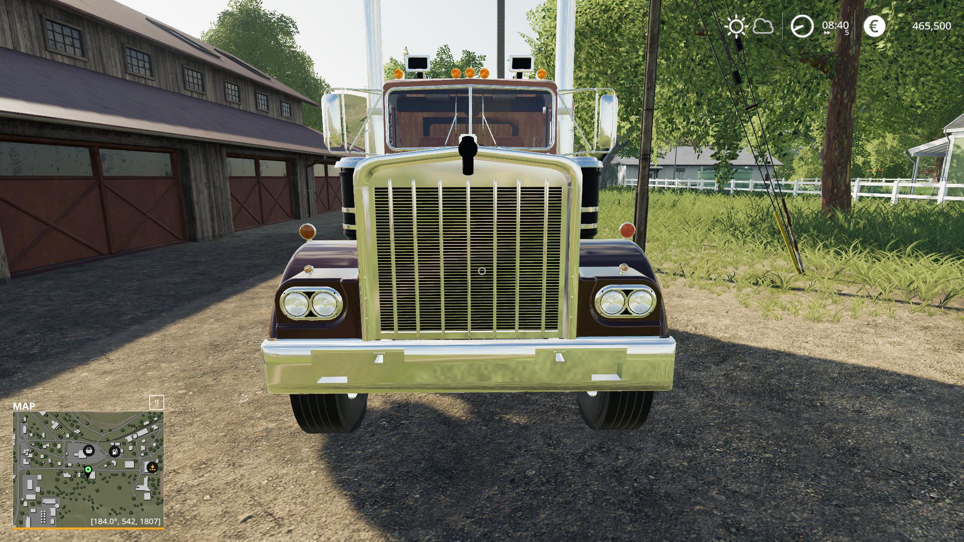 FS19 - 1974 Kenworth W900A Flat Top V1.0 | Farming Simulator 19 | Mods.club