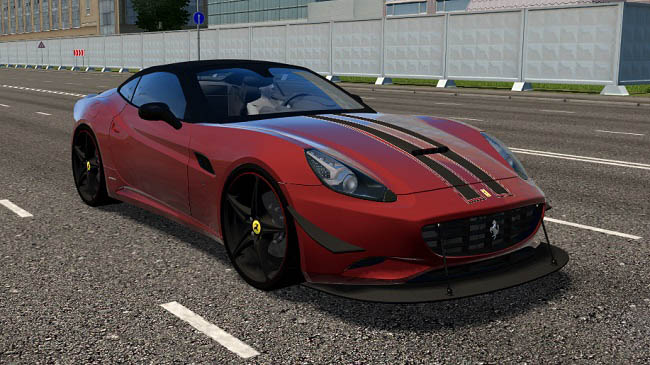 MOD City Car Driving - Xe Hơi Ferrari California Car Mod - Taimods