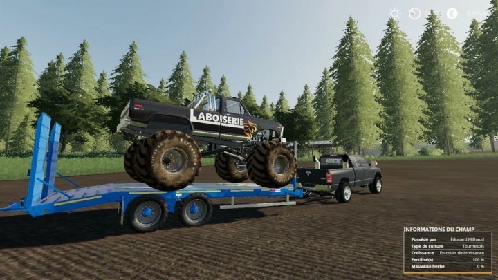 FS19 - Monster Trucks Boiserie V1.0 | Farming Simulator 19 | Mods.club