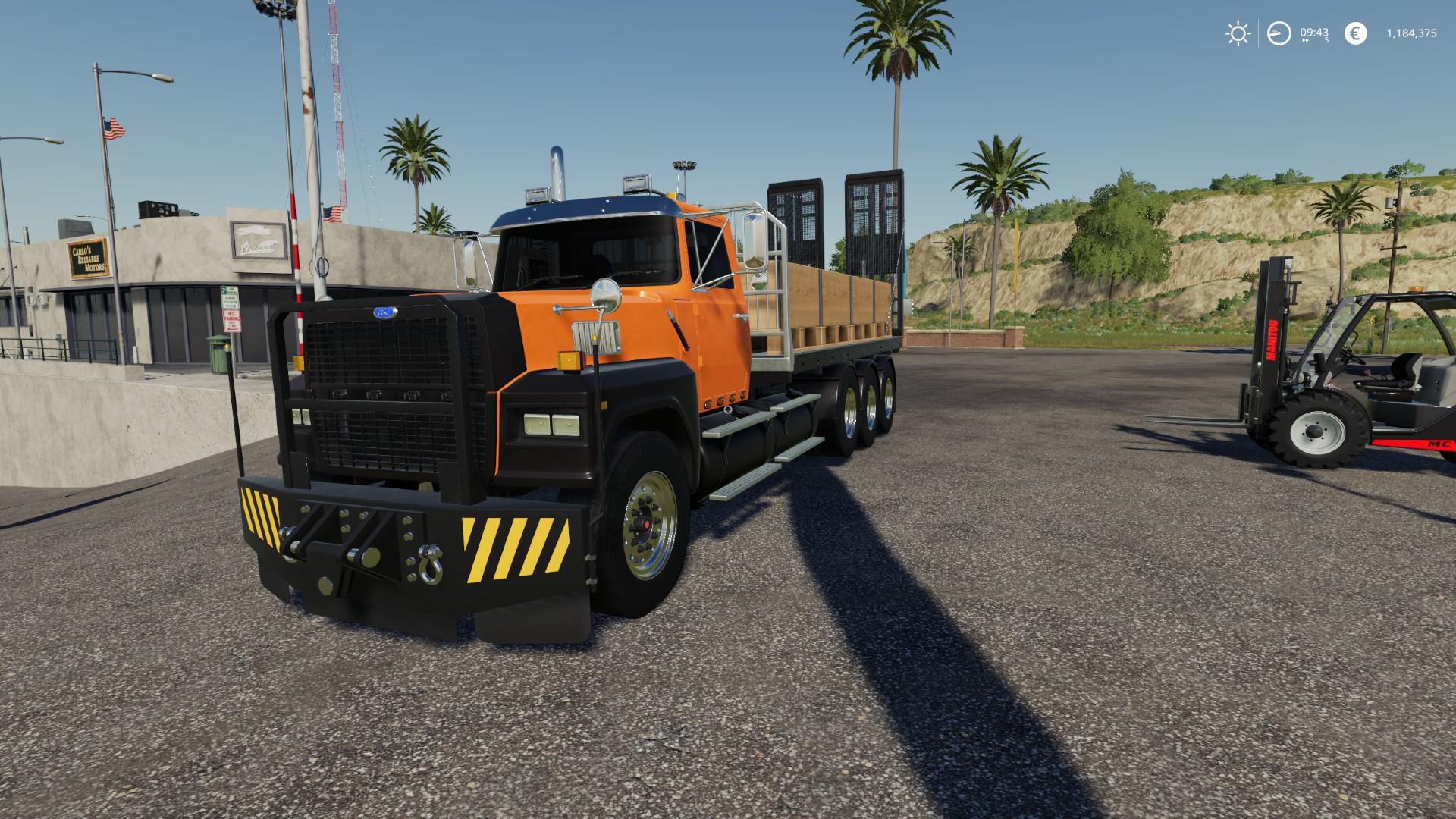 FS19 - Ford LTL 9000 Truck V1.0.1.0 | Farming Simulator 19 | Mods.club
