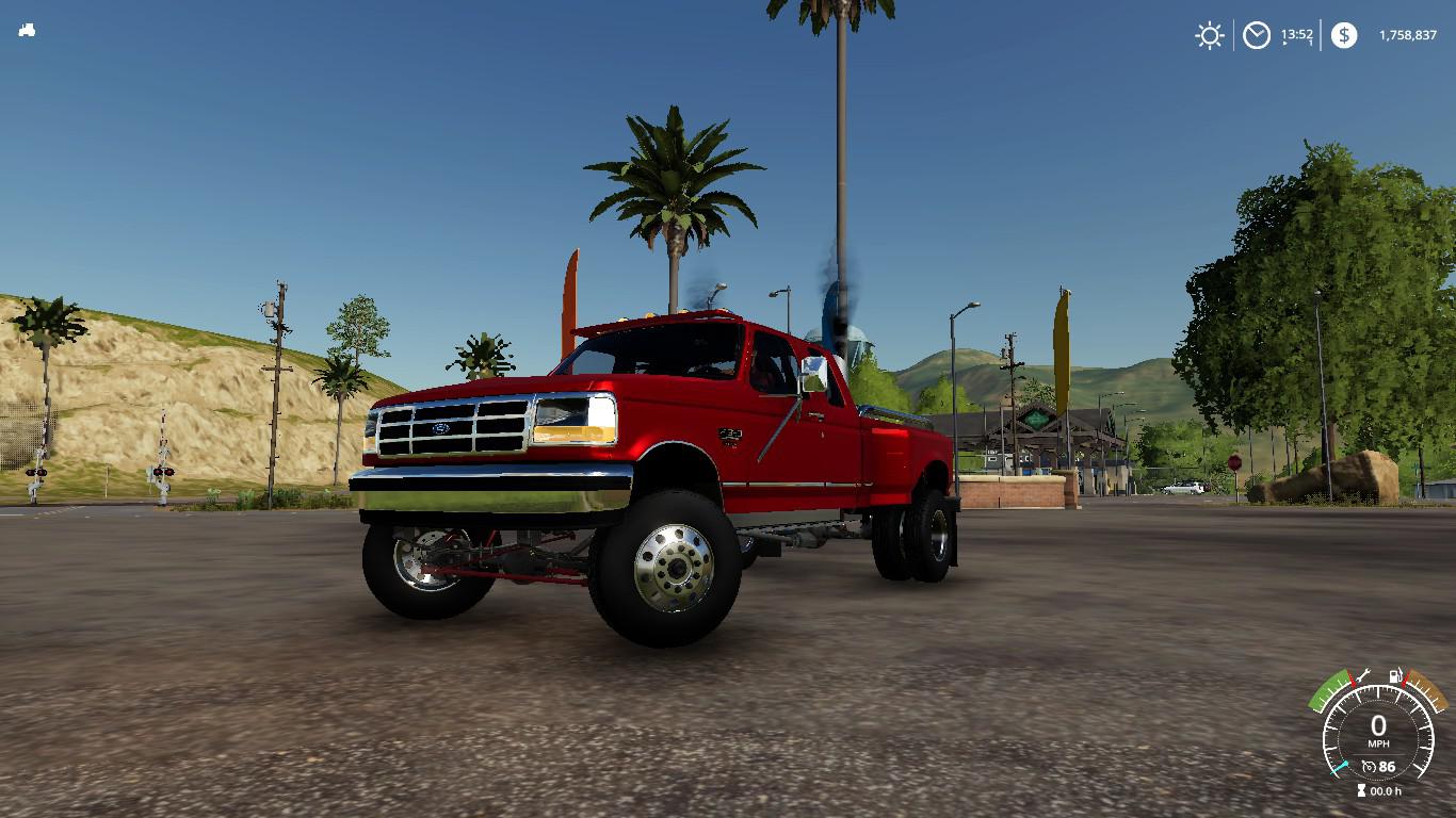 FS19 - 1995 Ford F-350 V1.1 | Farming Simulator 19 | Mods.club