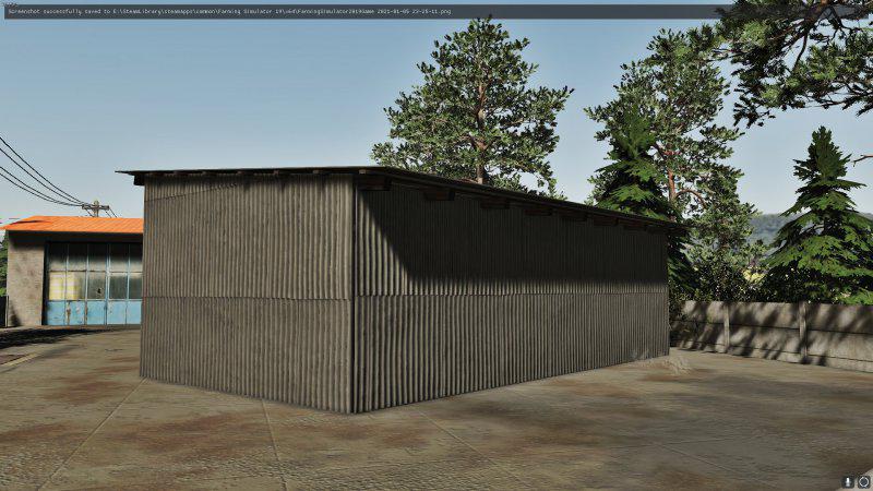 Fs19 Blaszana Wiata V1 0 Farming Simulator 19 Mods Club