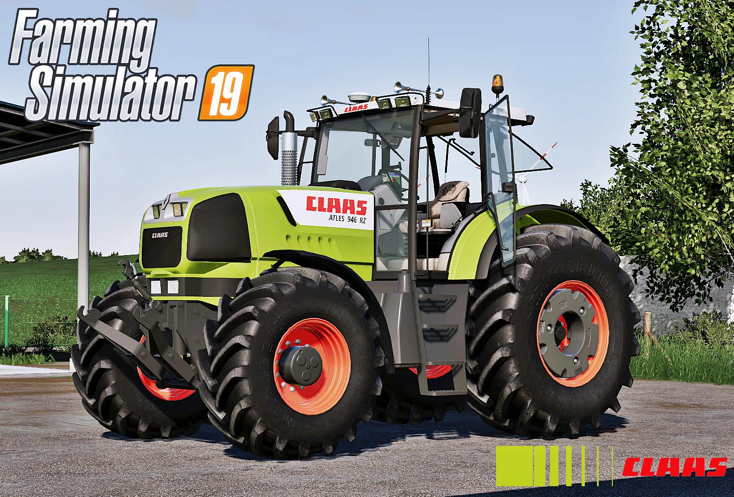 FS19 - Claas Atles 900RZ Serie V1.0 | Farming Simulator 19 | Mods.club