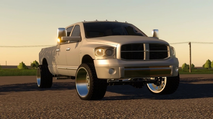 Fs19 2008 Dodge 3500 Long Bed V1 0 Farming Simulator 19 Mods Club