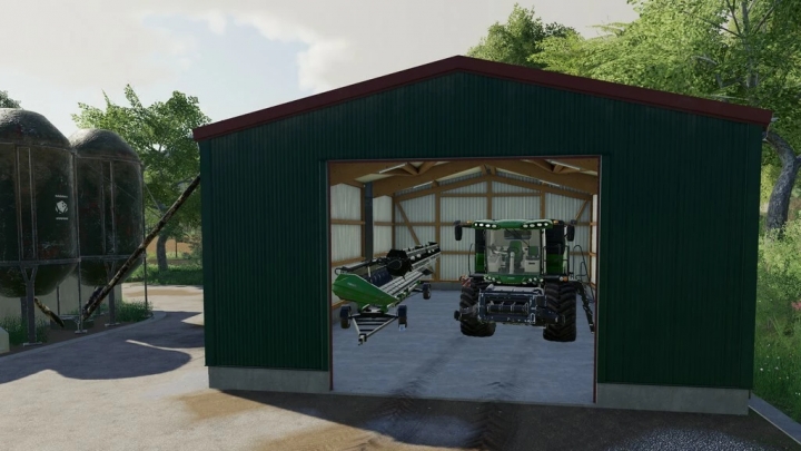 FS19 - Hall With Gate V1.1 | Farming Simulator 19 | Mods.club