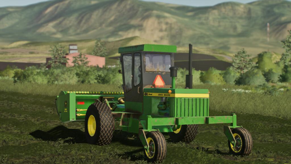 FS19 John Deere Windrower V1 0 Farming Simulator 19 Mods club fs19-john-deere-windrower-v1-0-farming-simulator-19-mods-club