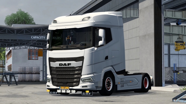 Ets2 Bumper Aero Slots For Daf Xg V1 0 1 40 And 1 41 Euro Truck