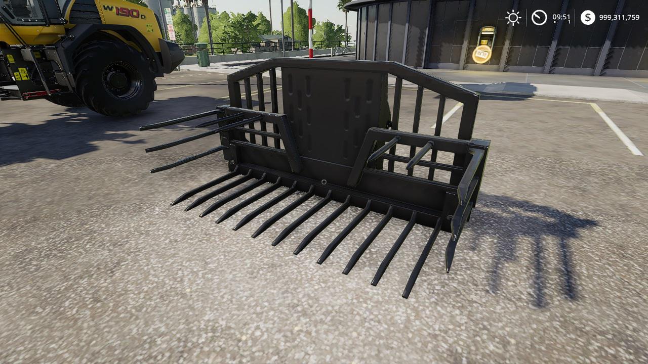 FS19 - Silage Fork 40000 Liters V1.0 | Farming Simulator 19 | Mods.club
