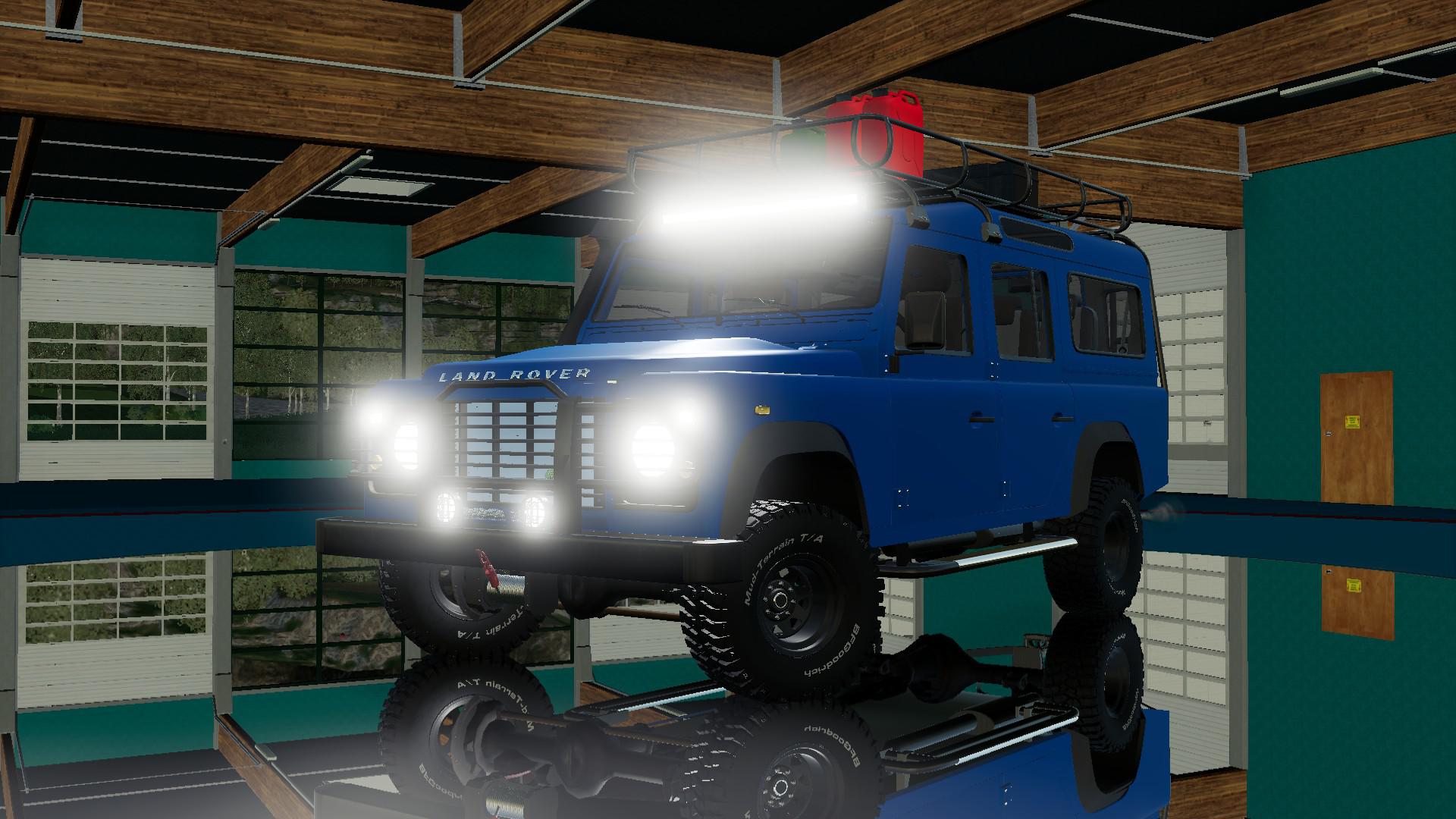 FS19 - Land Rover Defender Wagon 110 V2.0 | Farming Simulator 19 | Mods ...