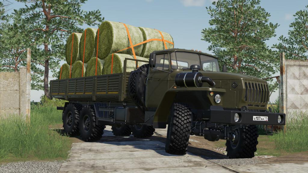 FS19 - Ural 4320/4320-60 Flatbed Truck V1.0 | Farming Simulator 19 ...